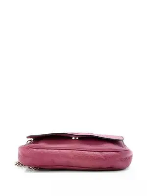 Gucci Soho Chain Leather Medium Crossbody Bag - Pink