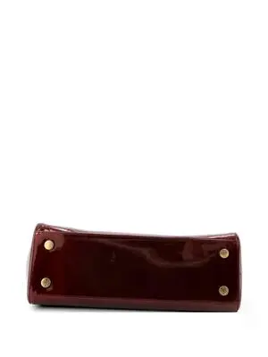 LOUIS VUITTON Brea Handbag Monogram Vernis Mm - Red