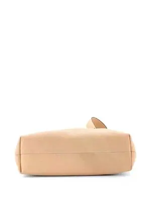 Versace Virtus Leather Hobo Bag