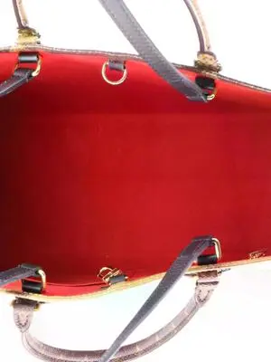 LOUIS VUITTON Onthego Reverse Monogram Giant Gm Tote Bag - Brown