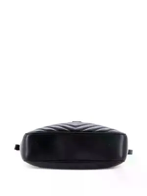 Saint Laurent Lou Camera Bag Matelasse Chevron Leather - Black