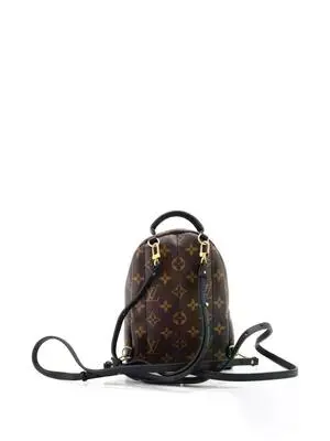 LOUIS VUITTON Palm Springs Monogram Canvas Mini Backpack