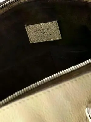 LOUIS VUITTON Haumea Mahina Leather Satchel Handbag - Neutrals