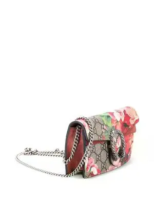 Gucci Dionysus Super Mini Blooms Print Crossbody Bag