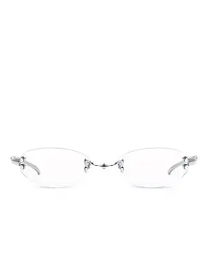 GENTLE MONSTER Furi 02 Glasses - Silver