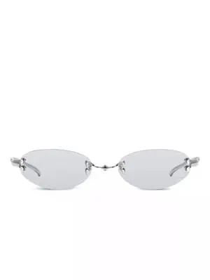 GENTLE MONSTER Furi 02 Sunglasses - Silver