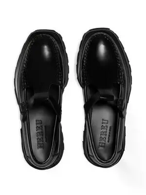 Hereu Alber Sport T-bar Loafers - Black