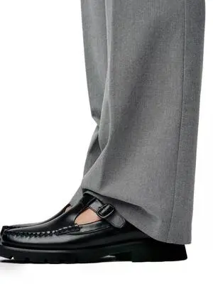 Hereu Alber Sport T-bar Loafers - Black
