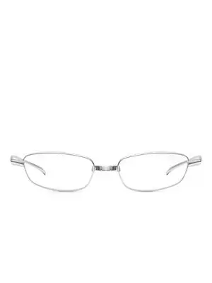 GENTLE MONSTER Riff 02 Rectangle-frame Glasses - Silver