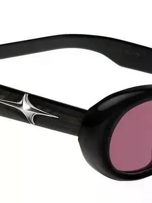 GENTLE MONSTER Loco 01 Star-detail Oval-frame Sunglasses
