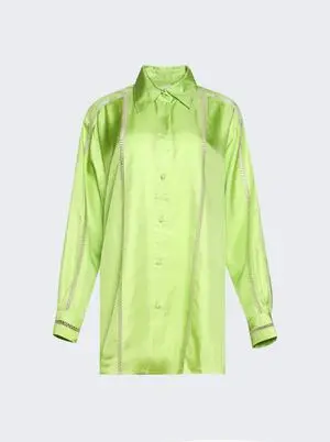 DIOTIMA Bridgetown Silk Shirt - Green