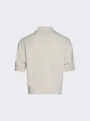 Jacquemus Le Polo Maille Chevron Light