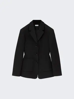 Loewe Wool Twill Tailored Jacket