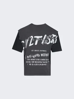 RIVINGTON ROI REBIS Moda Apocrypha Quad Tee - Black