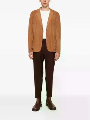 SALVATORE SANTORO Button-fastening Jacket - Brown