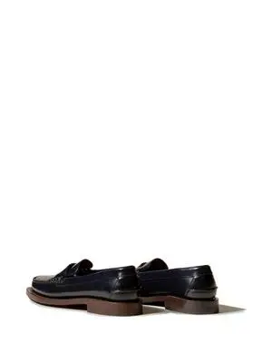 Hereu Interlaced-detail Slip-on Loafers - Blue