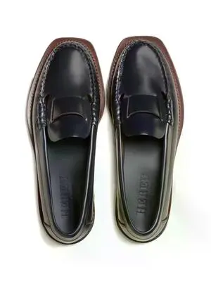 Hereu Interlaced-detail Slip-on Loafers - Blue