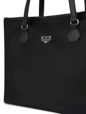 Philipp Plein Logo Plaque Tote Bag