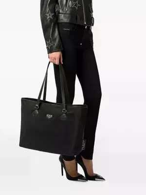 Philipp Plein Logo Plaque Tote Bag