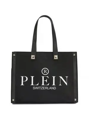 Philipp Plein Nylon Tote Bag Studs