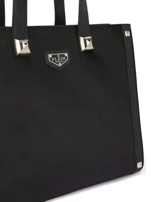 Philipp Plein Nylon Tote Bag Studs