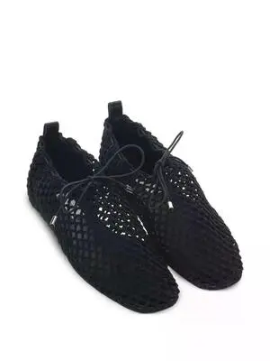 TOTEME Crochet Knit Ballet Flats