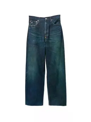 Junya Watanabe Faded Effect Denim Jeans