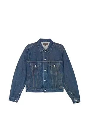 MASU Contrast-stitch Denim Jacket