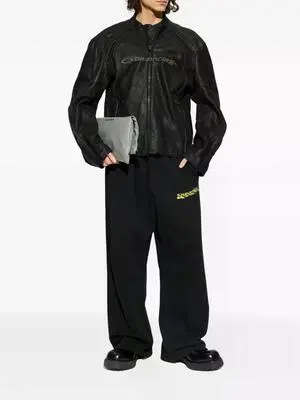 Balenciaga Logo-print Wide-leg Track Pants