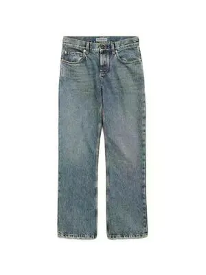 Balenciaga Stonewashed-effect Jeans - Blue