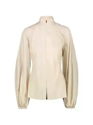 Thelatest Zip Up Blouses