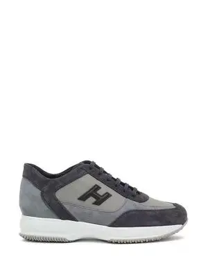 Hogan Panelled Sneakers - Blue