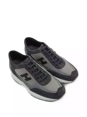 Hogan Panelled Sneakers - Blue