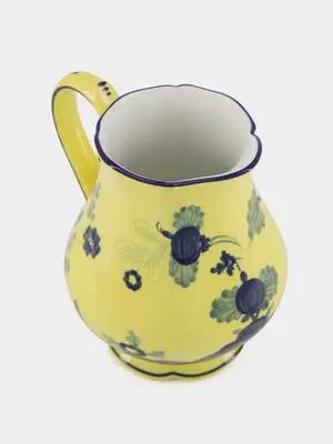 GINORI 1735 Oriente Italiano Milk Pitcher - Yellow