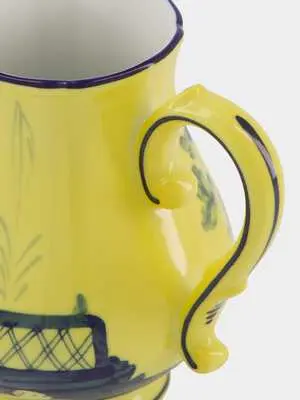 GINORI 1735 Oriente Italiano Milk Pitcher - Yellow
