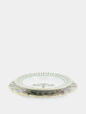 La DoubleJ Soup And Dinner Plate Set - White