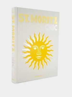 Assouline St. Moritz Chic Book By - White