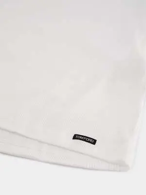 TOM FORD Cotton And Modal Tank Top - White