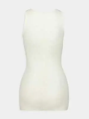 AMI Paris Sleeveless Long Tank Top