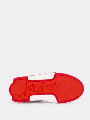 CHRISTIAN LOUBOUTIN Astroloubi Low-top Leather Sneakers - White