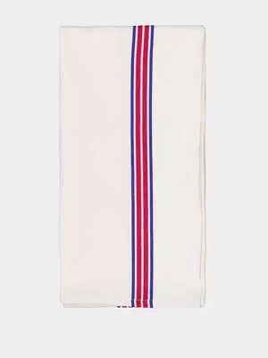 CHARVET ÉDITIONS Piano Blue/red Tea Towel