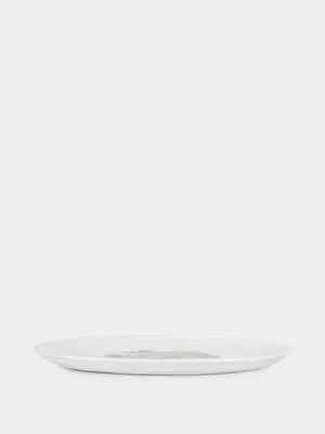 ASTIER DE VILLATTE Sepia Rose Dinner Plate