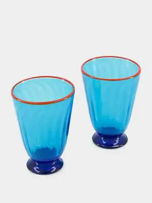 La DoubleJ Murano Glass Set Of 2