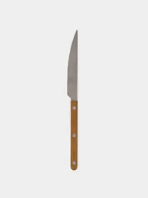 Sabre Paris Teak Dinner Knife - Brown
