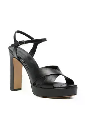 GUGLIELMO ROTTA Criss-cross-strap Platform Sandals