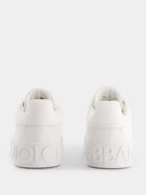 Dolce & Gabbana Portofino Calfskin Sneakers