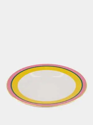 La DoubleJ Rainbow Soup/pasta Plate - Yellow