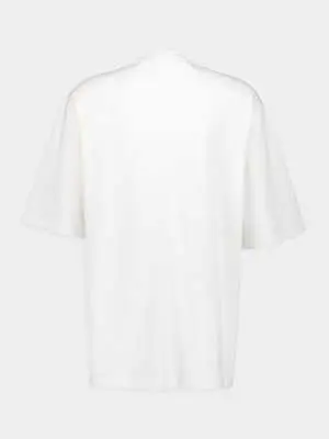 Balmain Postcard Print Oversized T-shirt