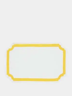 CASA LOPEZ Majorque Placemat - Yellow