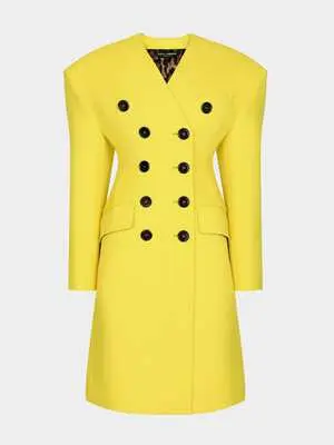 Dolce & Gabbana Double-breasted Woolen Coat